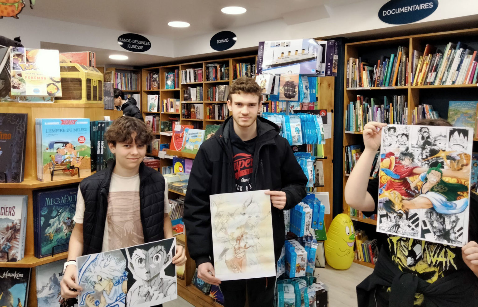 Concours de dessin manga - Lycée JBLT